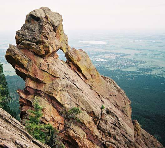 Rock Climbing in Flying Flatiron, Flatirons