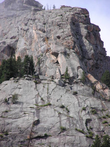 Rock Climbing in Thumb Rock, RMNP - Rock