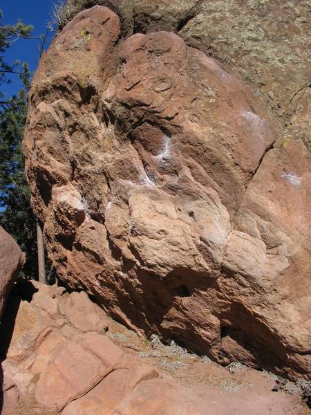 Climb Iron Cross Traverse, Boulder