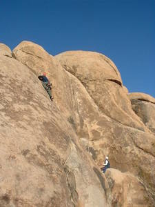 Rock Climb Eschar, Joshua Tree National Park