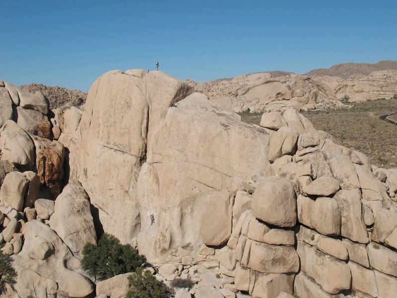 Rock Climb Good to the Last Drop, Joshua Tree National Park