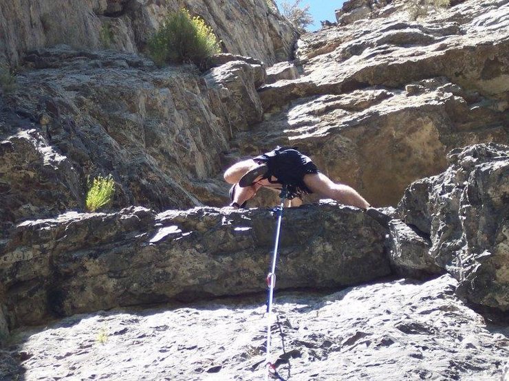 The photographer, Stacy Gordon, actually just missed a sweet move ...