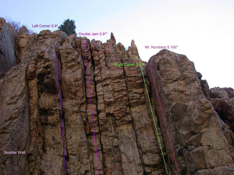 Rock Climb Mr Numbers, Wasatch Range