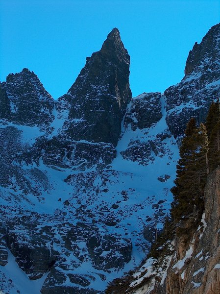Shark's Tooth, Andrews Gorge, Rocky Mountain National Park, Colorado ...