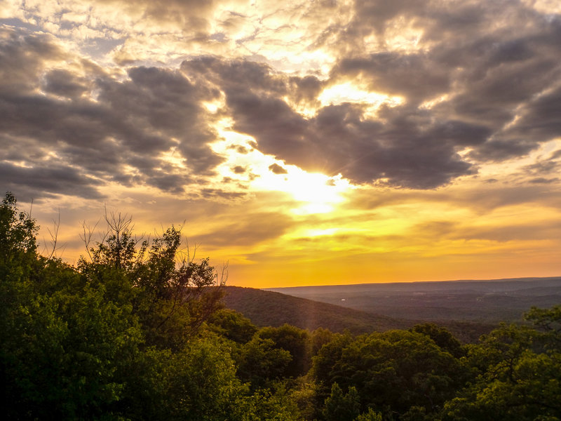 Sunset on the Auburn Trail