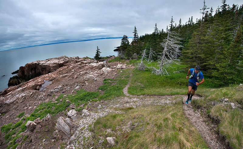 A stitched panoramic of Little Bald Rock that appeared in the July ...
