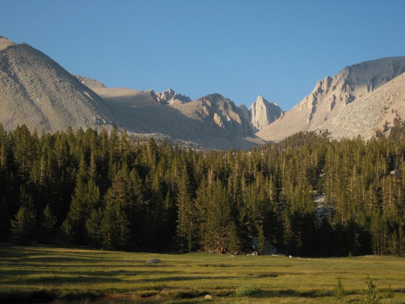Crabtree Meadows Trail Hiking Trail, Lone Pine, California