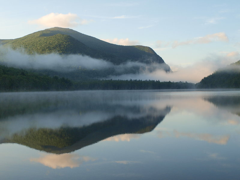 Morning on Lower South Branch Pond. with permission from Laura ...