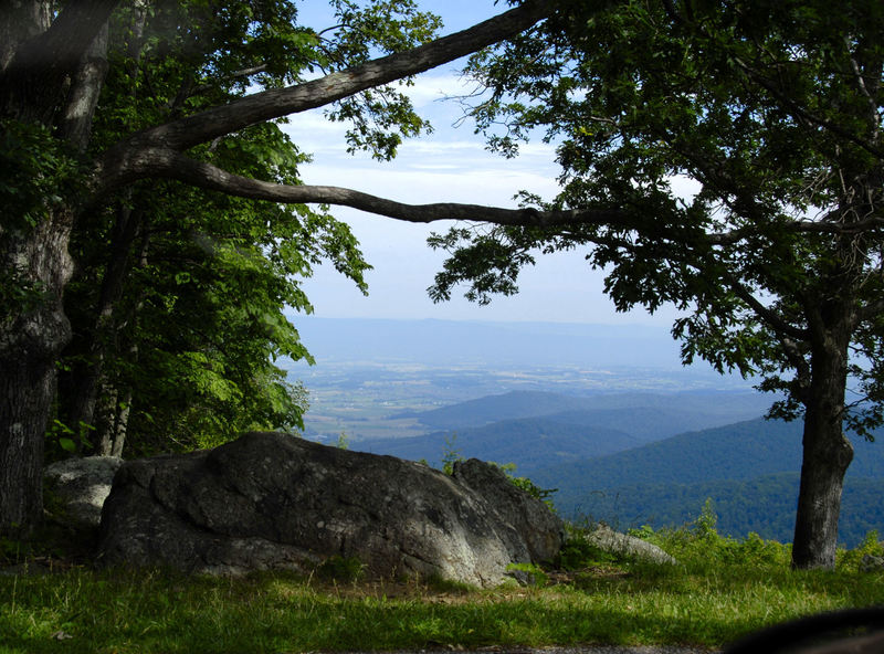 Fisher's Gap Overlook - Skyline Drive. Photo taken and copyrighted by ...