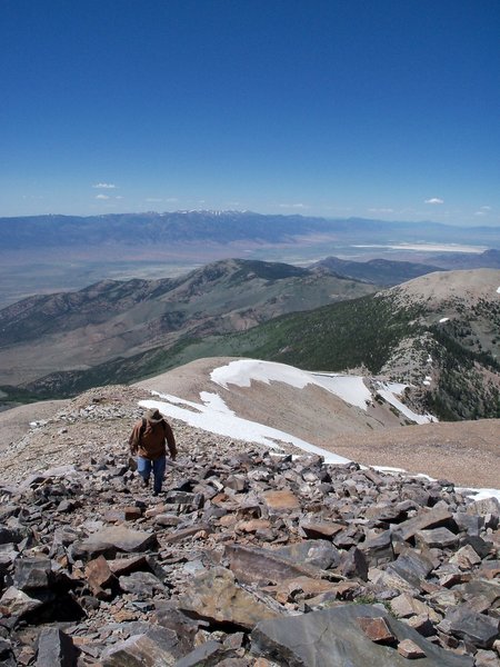 Wheeler Peak Summit Trail Hiking Trail, Baker, Nevada