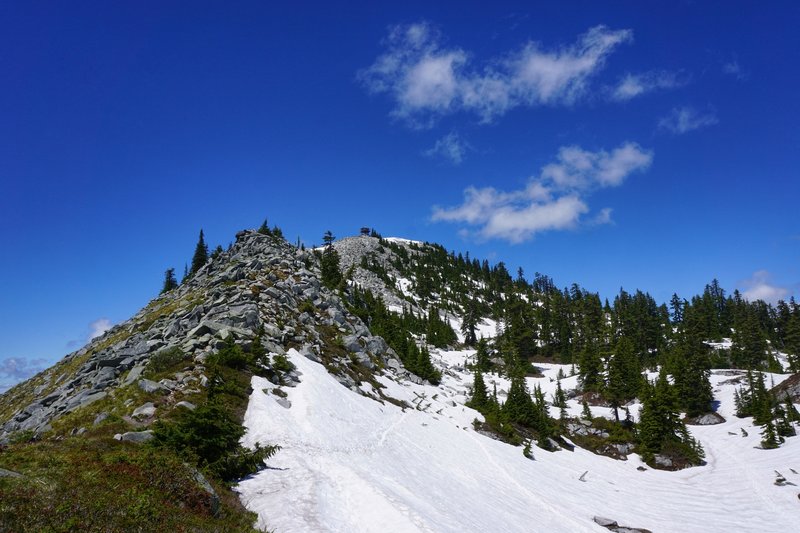Granite Mountain is aptly named for its large scree field at top. Don't ...