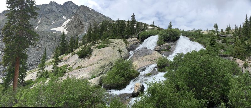 McCullough Gulch Waterfall Out and Back Hiking Trail, Breckenridge ...