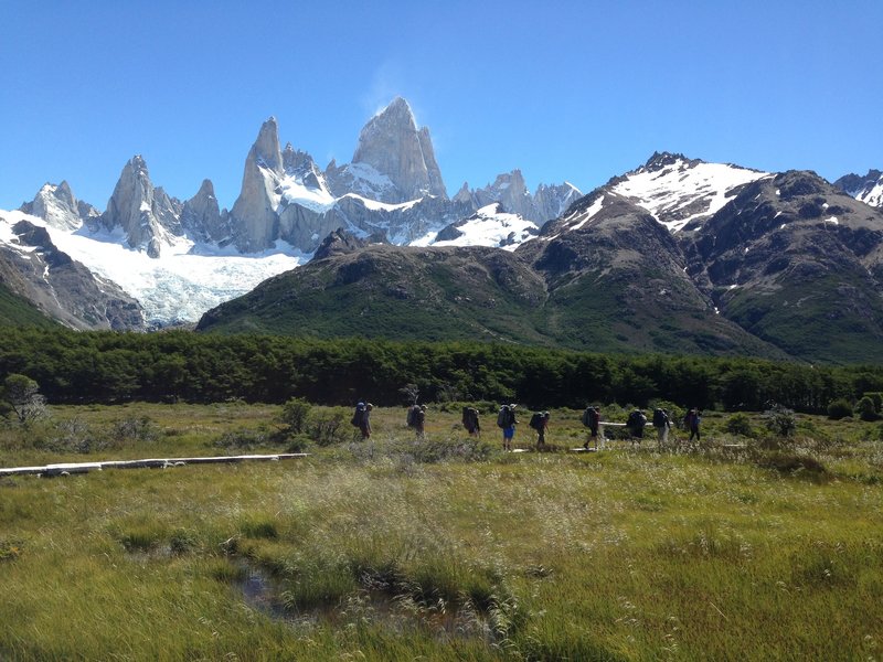 Sendero al Fitz Roy/ Fitz Roy Trail Hiking Trail, El Calafate, Argentina