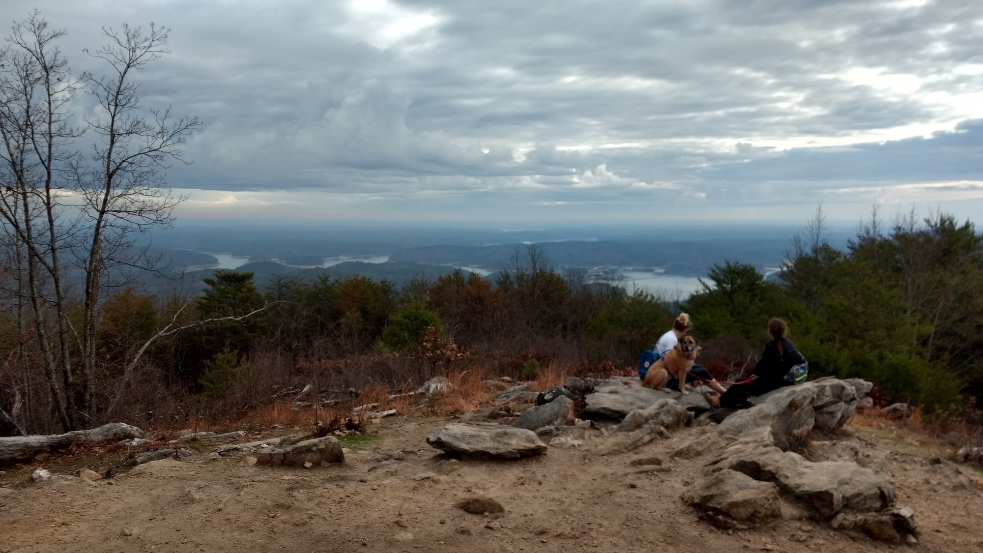 The Pine Mountain Trail's Archer Overlook provides great southeasterly ...