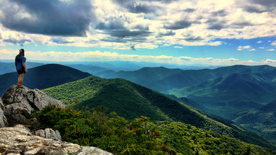 Blue Ridge Pinnacle Trail Hiking Trail, Black Mountain, North Carolina