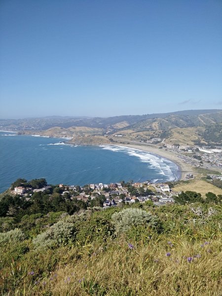 Pedro Point Headlands Loop Hiking Trail, Pacifica, California