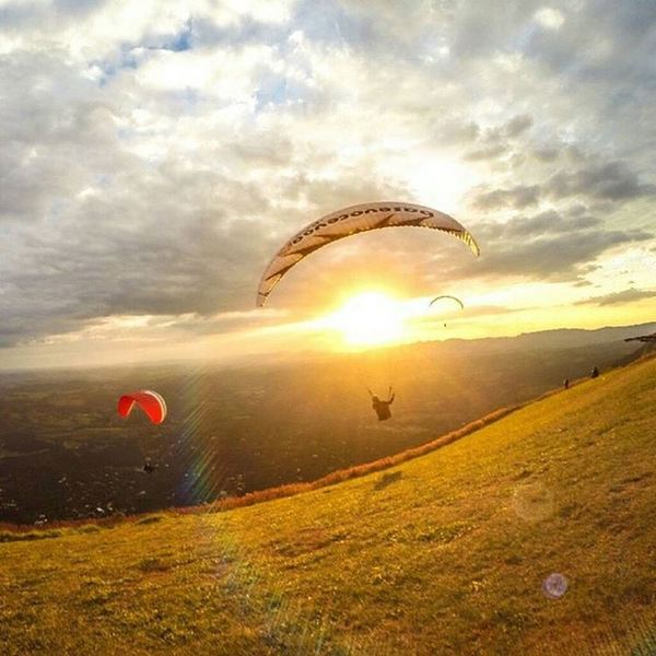 Top of the World Flying Camp makes for a great trailside spectacle on ...