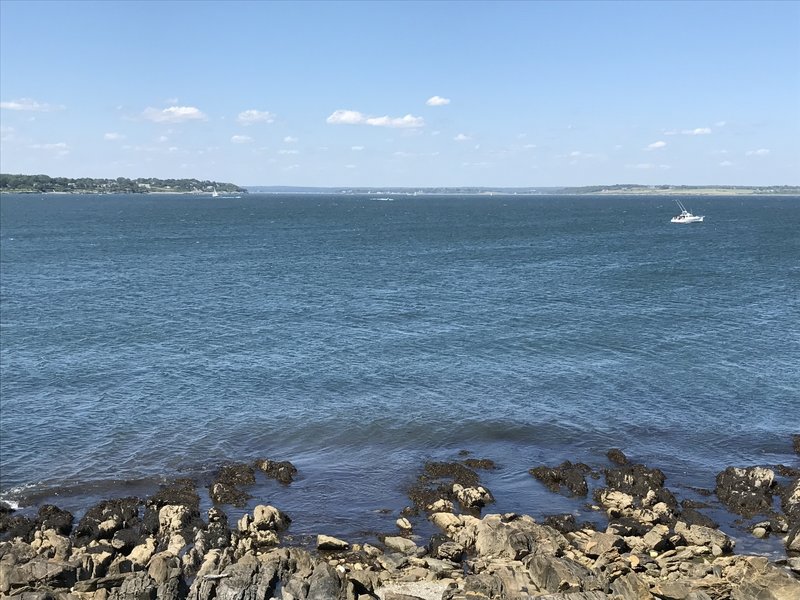 Flint Point Loop Hiking Trail, Newport, Rhode Island