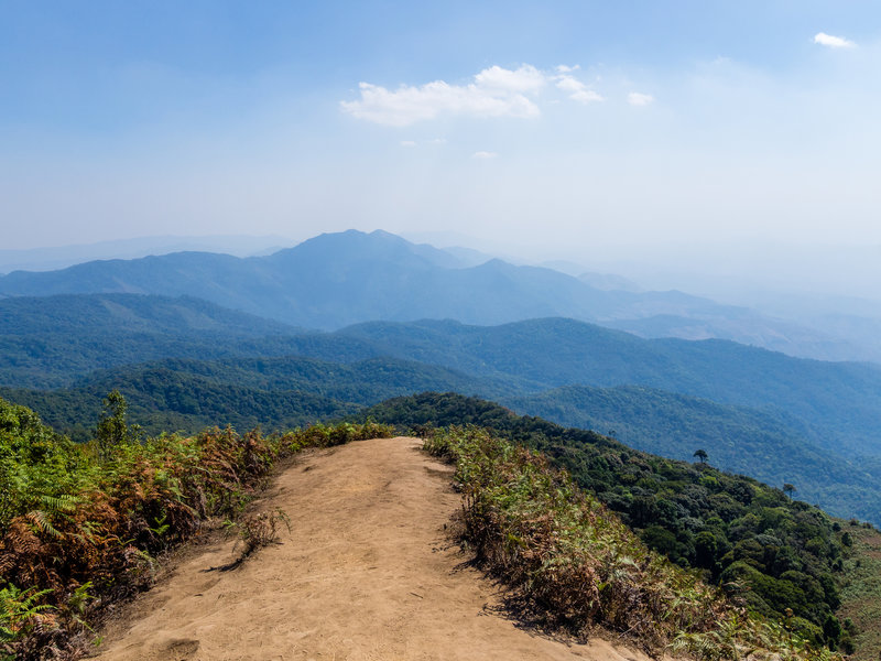 Kew Mae Pan Hiking Trail, Mae Chaem, Thailand