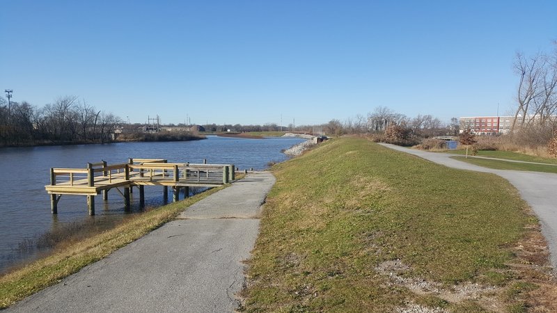 Little Calumet River Trail Hiking Trail, Highland, Indiana