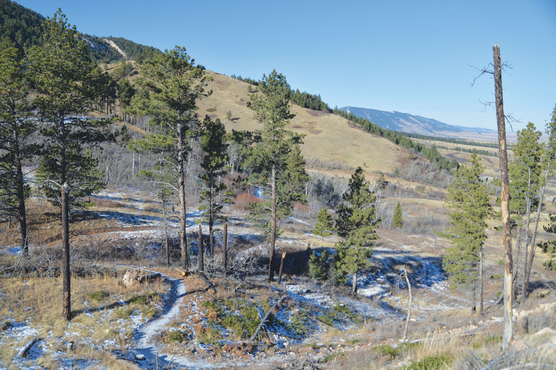 Red Grade Trail System Loop Hiking Trail, Sheridan, Wyoming