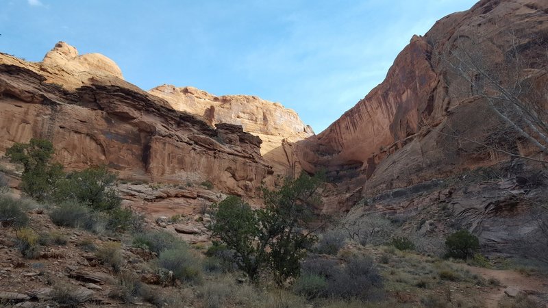 Moonflower Canyon Hiking Trail, Moab, Utah