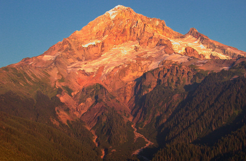 Mt. Hood from Bald Mountain, Government Camp, Oregon