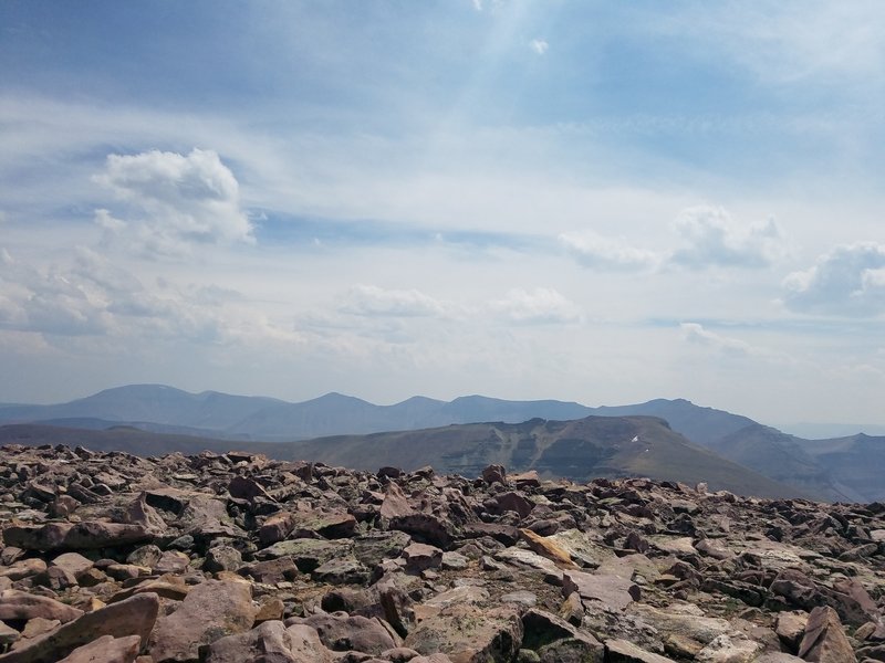 Gilbert Peak via the West Spur Hiking Trail, Mountain Home, Utah