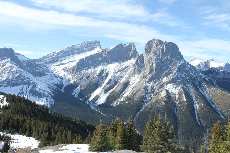 Wind Ridge Out and Back Hiking Trail, Canmore, Alberta