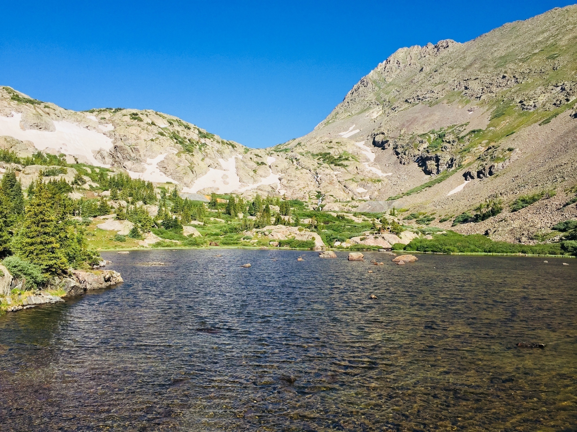 The first of the many Mohawk Lakes that can be seen on the Mohawk Lakes ...