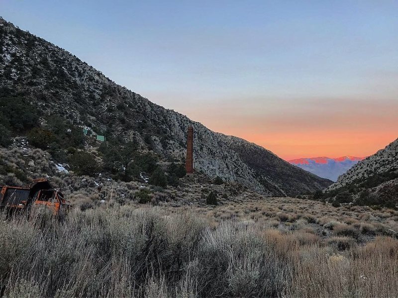 Panamint City Hiking Trail, Badwater, California