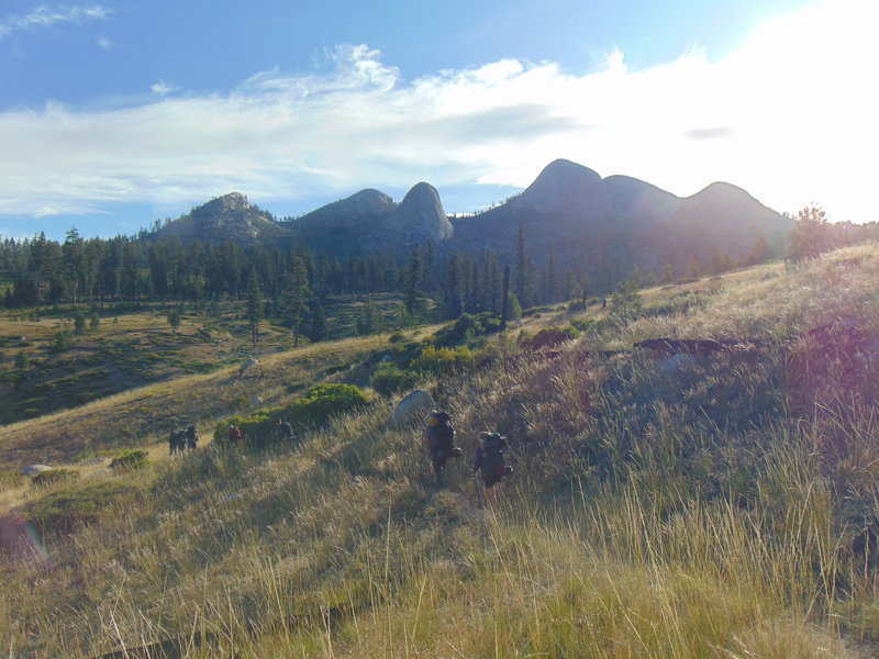 Mono Meadow Cutoff Hiking Trail, Yosemite Valley, California