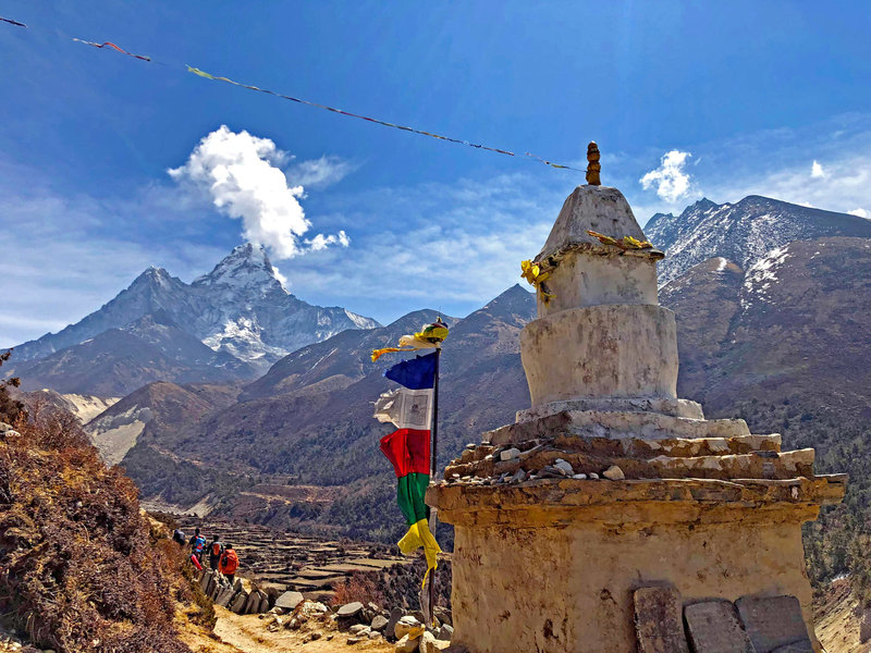 Tengboche to Dingboche Hiking Trail, Namche Bazar, Nepal