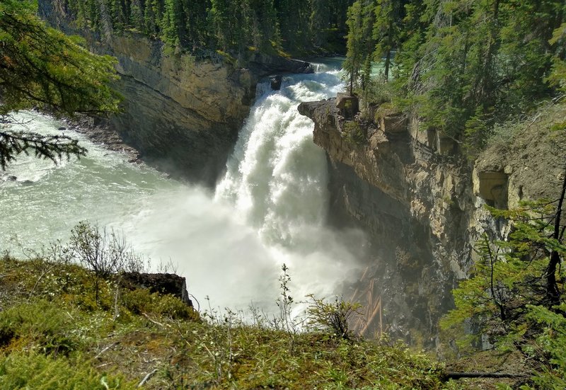 Snake Indian Falls, Hinton, Alberta