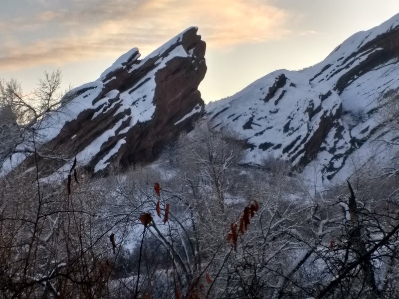 The red rocks are always gorgeous, but there's just that extra ...