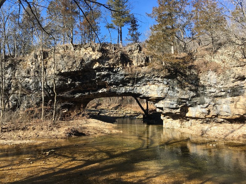 Natural Bridge Loop Hiking Trail, Dixon, Missouri