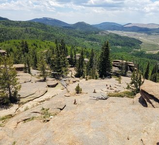 Pancake Rocks Trail (#704A) Hiking Trail, Cripple Creek, Colorado