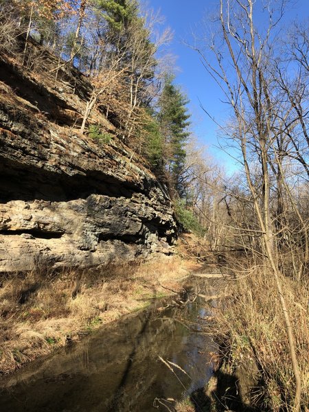 Portland Arch North Trail Hiking Trail, Williamsport, Indiana