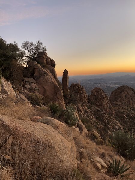 Pusch Peak Trail Hiking Trail, Oro Valley, Arizona
