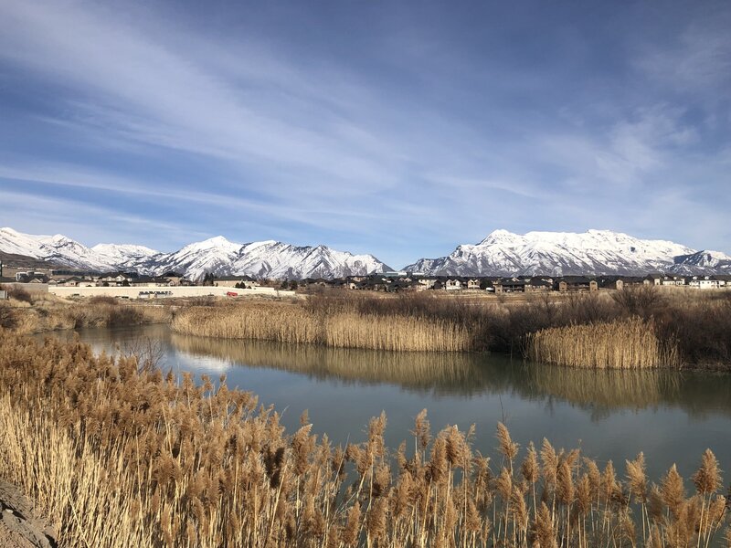 Jordan River Trail Hiking Trail, North Salt Lake, Utah