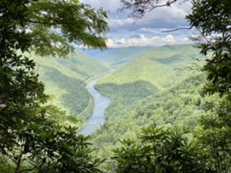 Grandview Rim Trail Hiking Trail, Stanaford, West Virginia