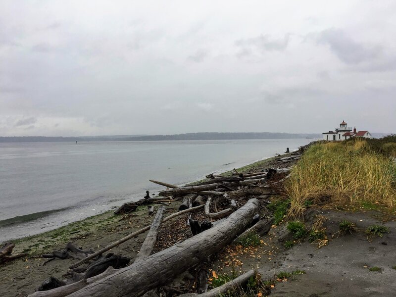 Discovery Park and Lighthouse Loop Hiking Trail, Seattle, Washington