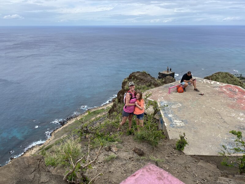 Pink Pillbox Trail (AKA Pu'u O Hulu Trail) Hiking Trail, Mā‘ili, Hawaii