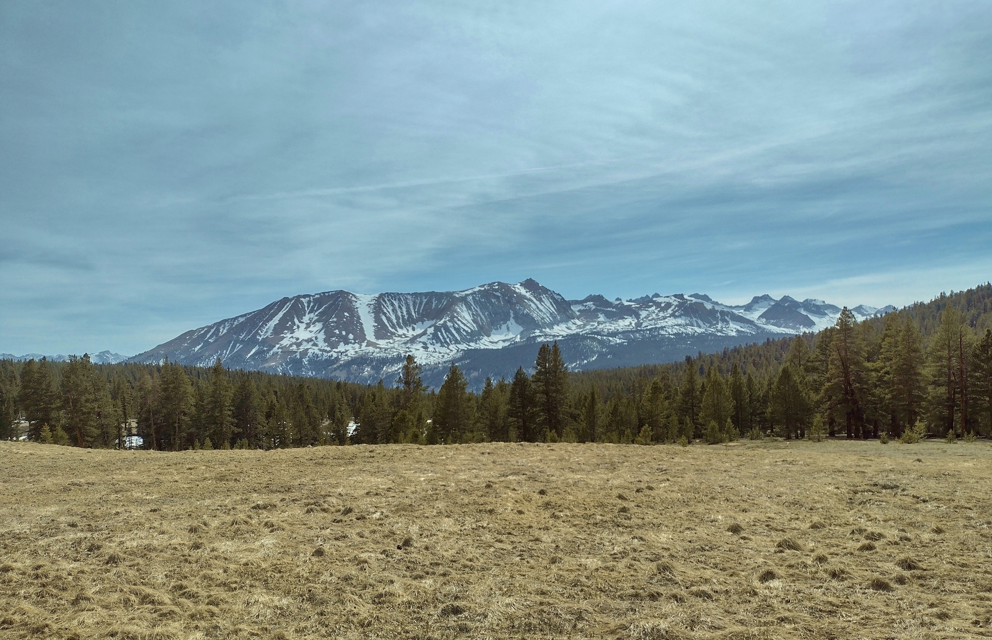 Red Spur is the ridge on the left running into the center of the photo ...