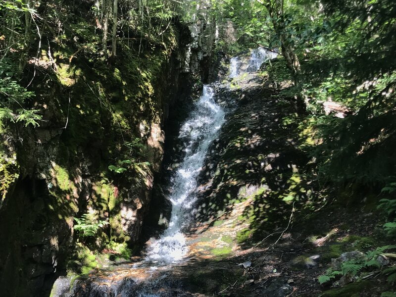 Ice Gulch Path Running Trail, Gorham, New Hampshire