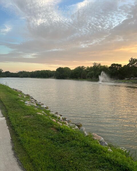 Koser Spring Lake Park Trail Hiking Trail, Cherokee, Iowa