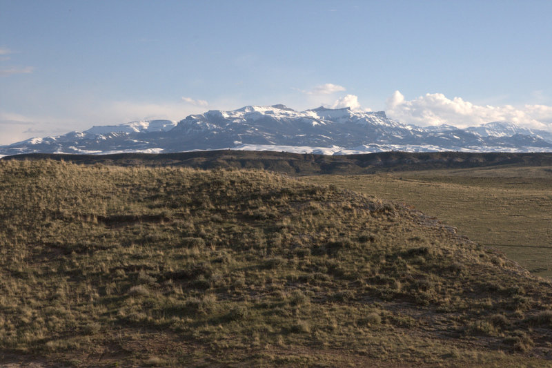 A view of Carter Mountain to the SW of "Upper Rock Garden". There is so ...