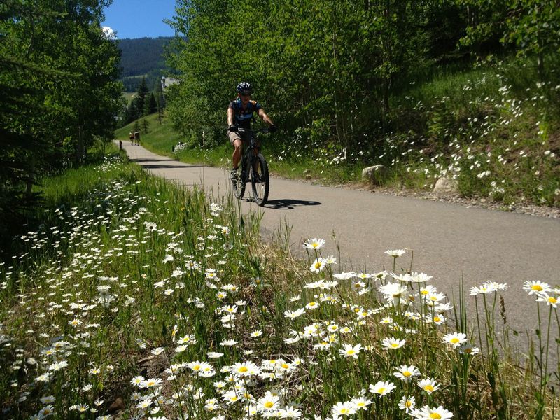 Beaver Creek Recreation Path Mountain Bike Trail, Avon, Colorado