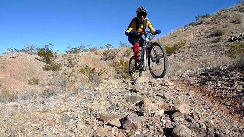 Quebradas La Madre Trail Mountain Bike Trail, Socorro, New Mexico