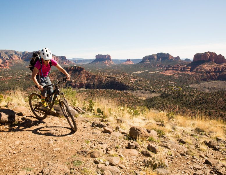 Tabletop Mountain Bike Trail, West Sedona, Arizona